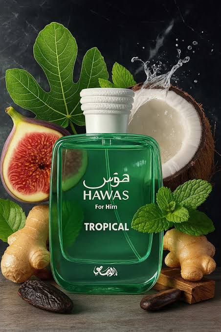 Hawas Tropical - Rasasi – Reina Roja Perfumería