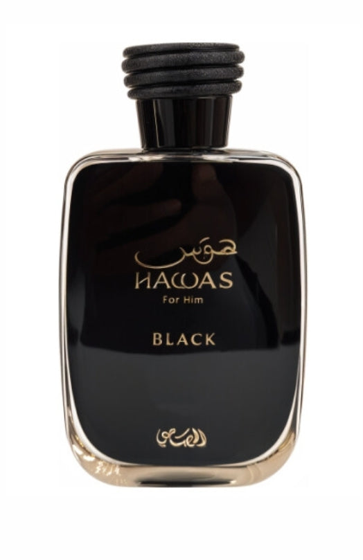 Hawas black dupe de Hacivat nishane edp - Rasasi – Reina Roja Perfumería